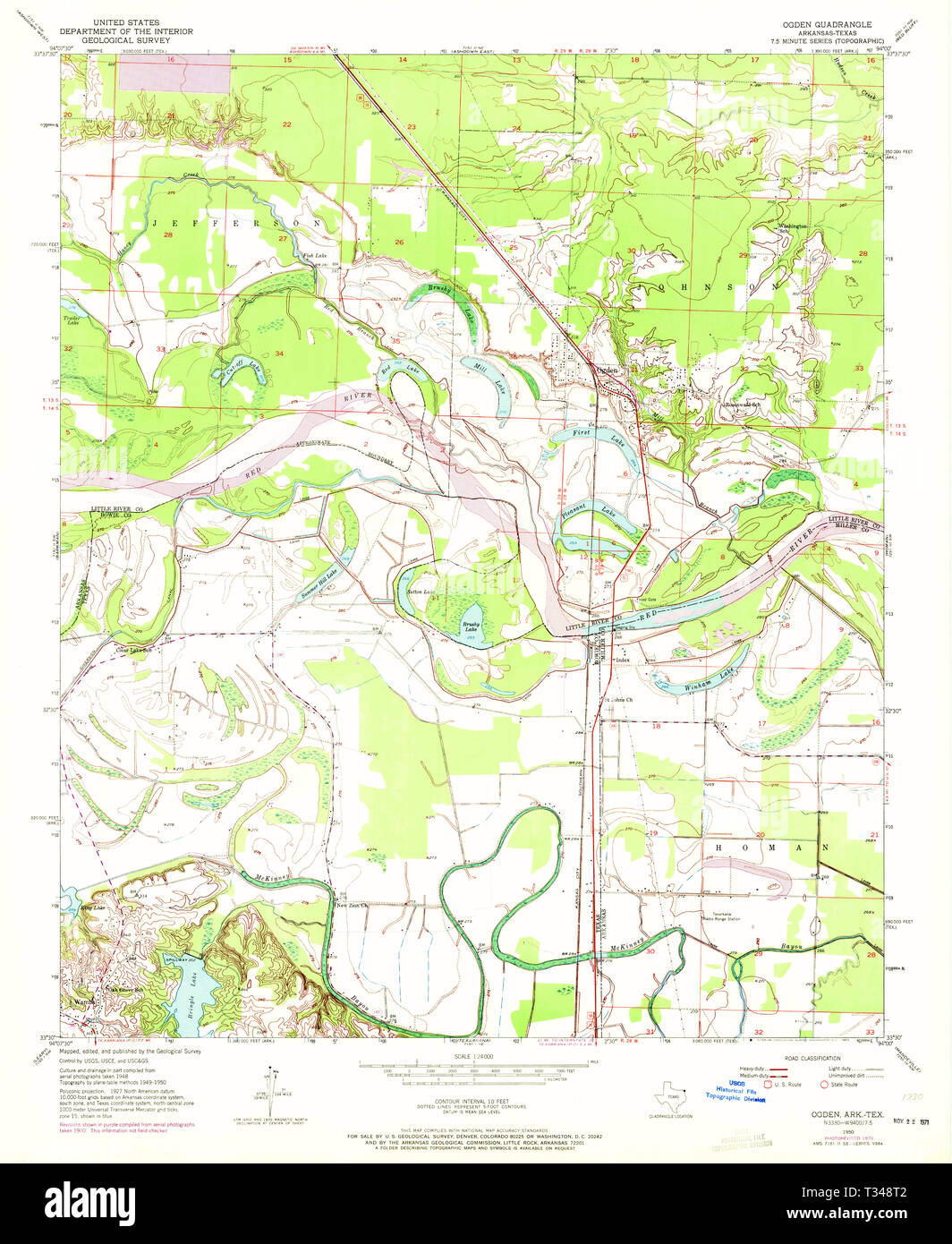 Map of ogden hi-res stock photography and images - Alamy