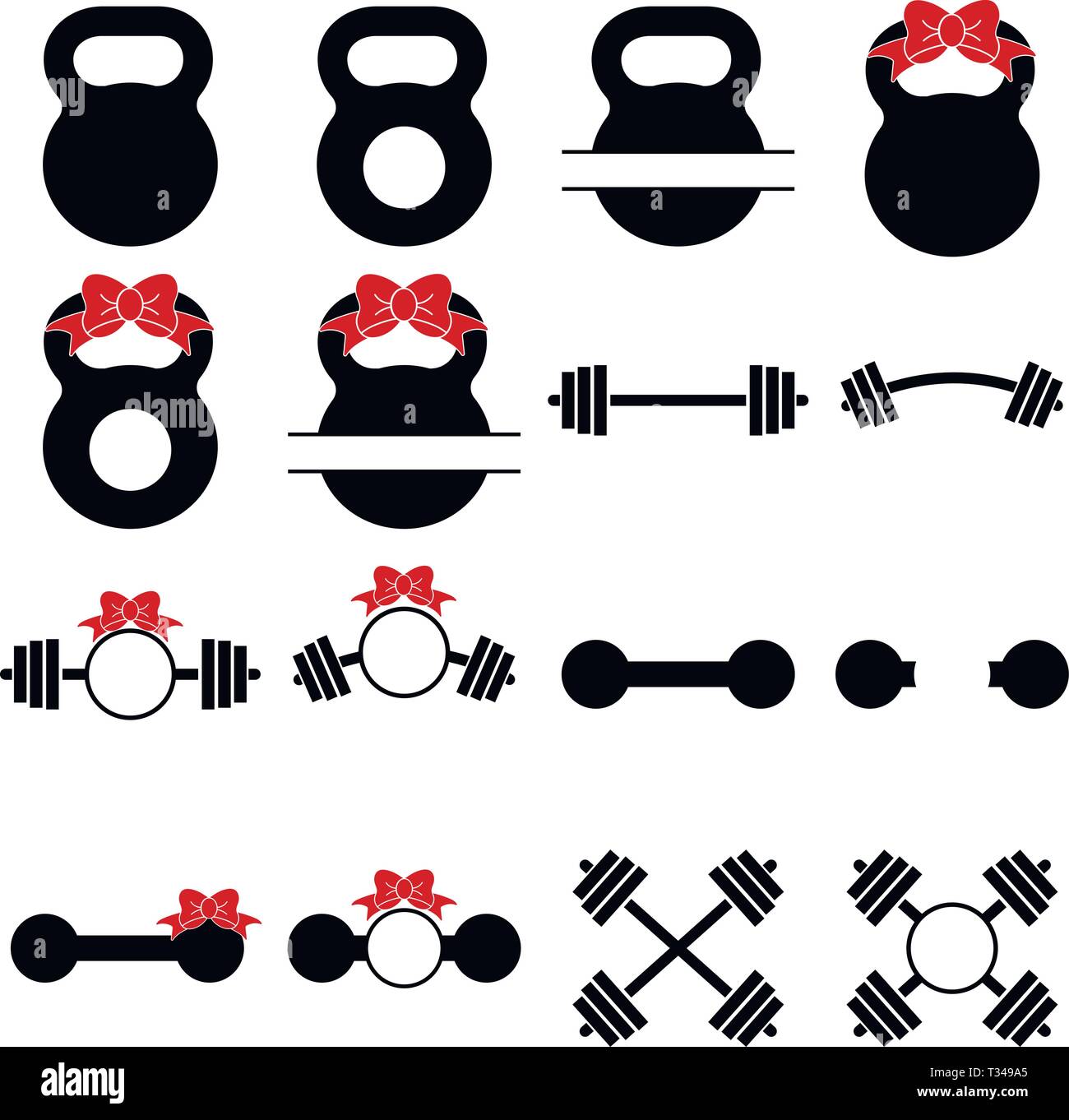 Crossfit vector vectors hi-res stock photography and images - Alamy