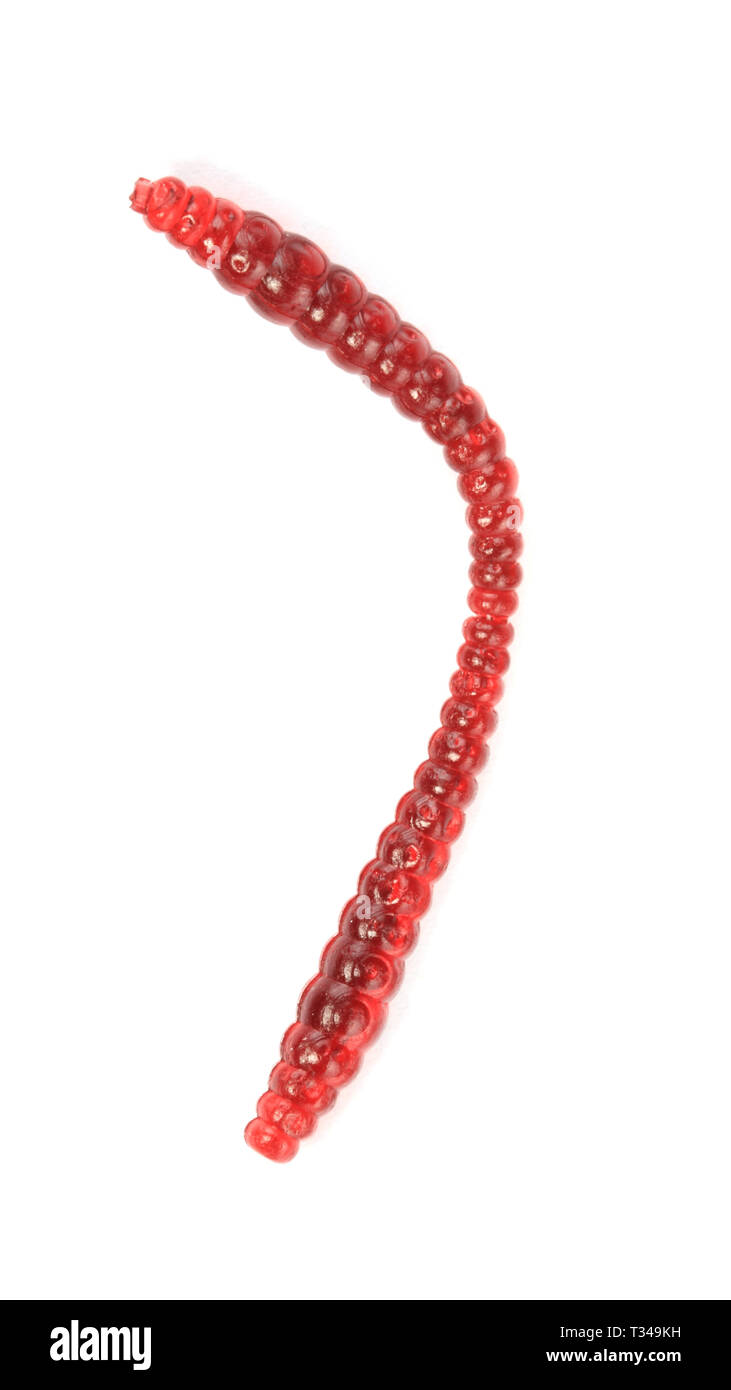 Soft Plastic EarthWorm toy Stock Photo - Alamy