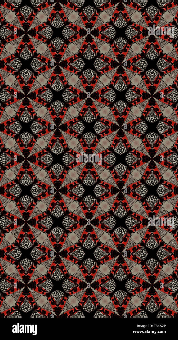 Ornate geometric pattern and abstract multicolored background Stock ...