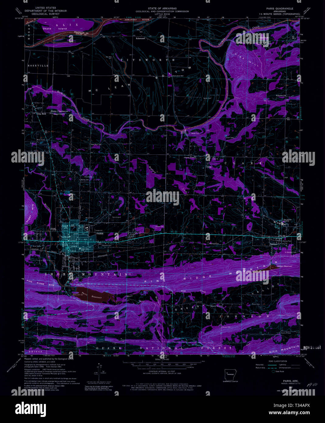 Paris arkansas hi-res stock photography and images - Alamy