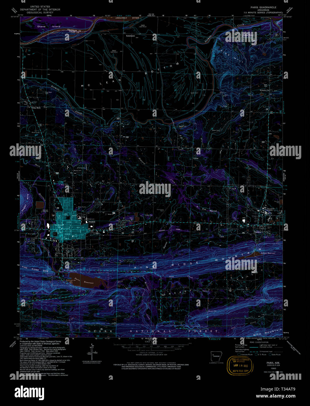 Paris arkansas hi-res stock photography and images - Alamy