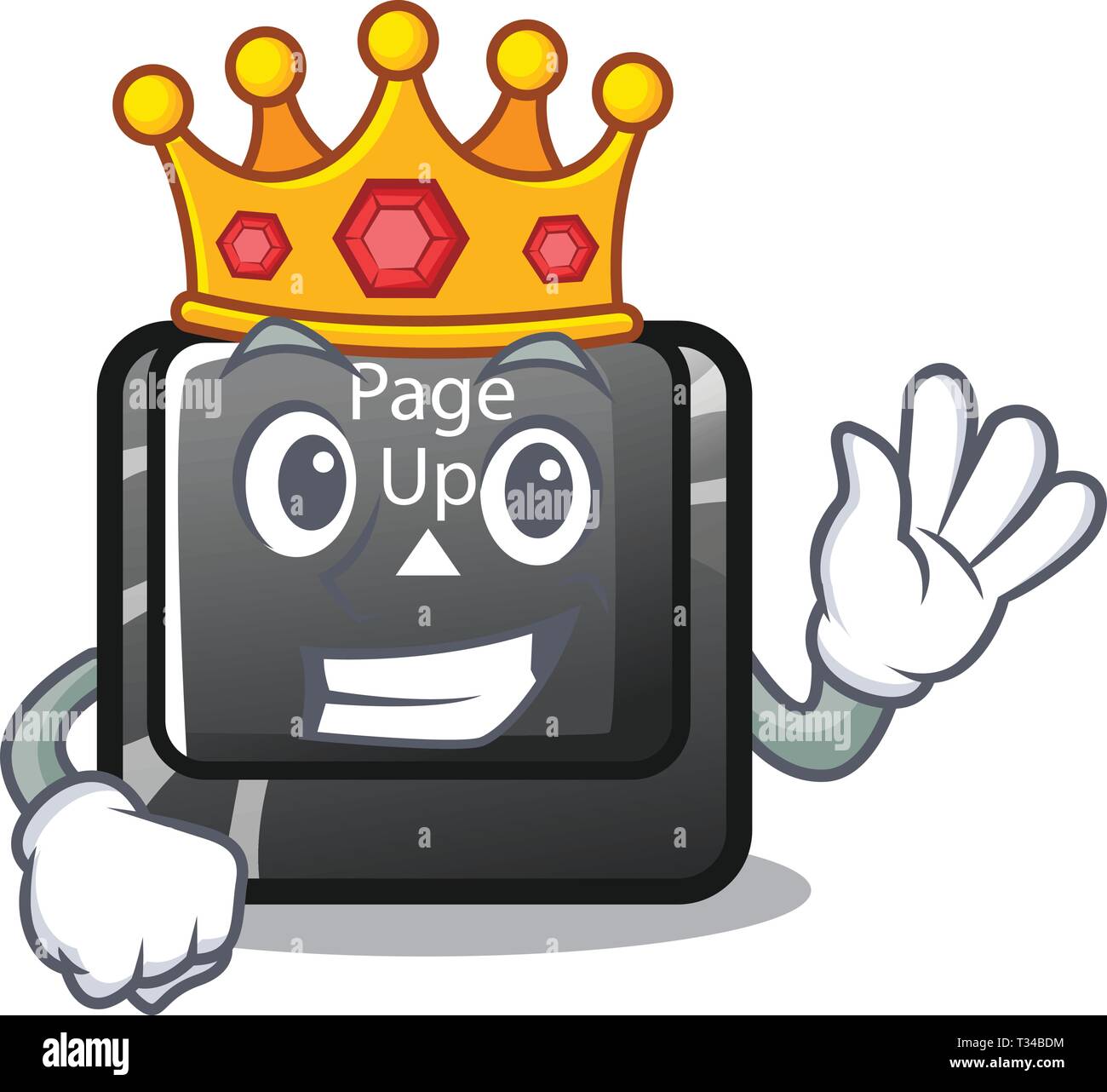 Keyboard page up Stock Vector Images - Alamy