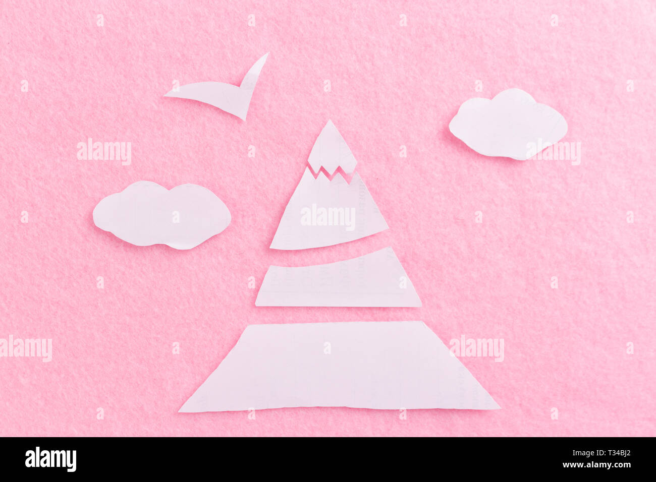 streamer high in the mountains with cars Stock Photo - Alamy