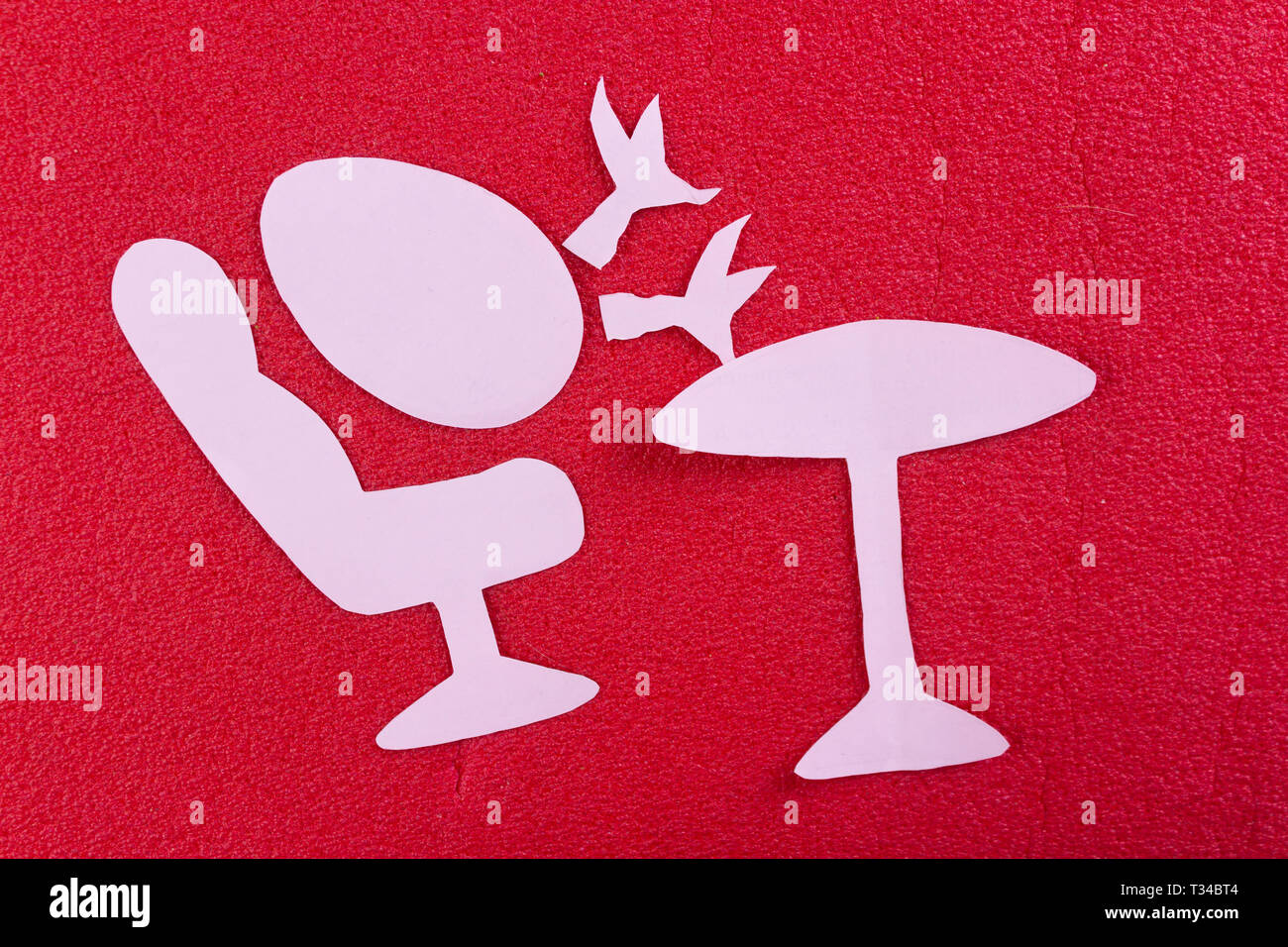 egg character in an office chair. boss concept Stock Photo - Alamy