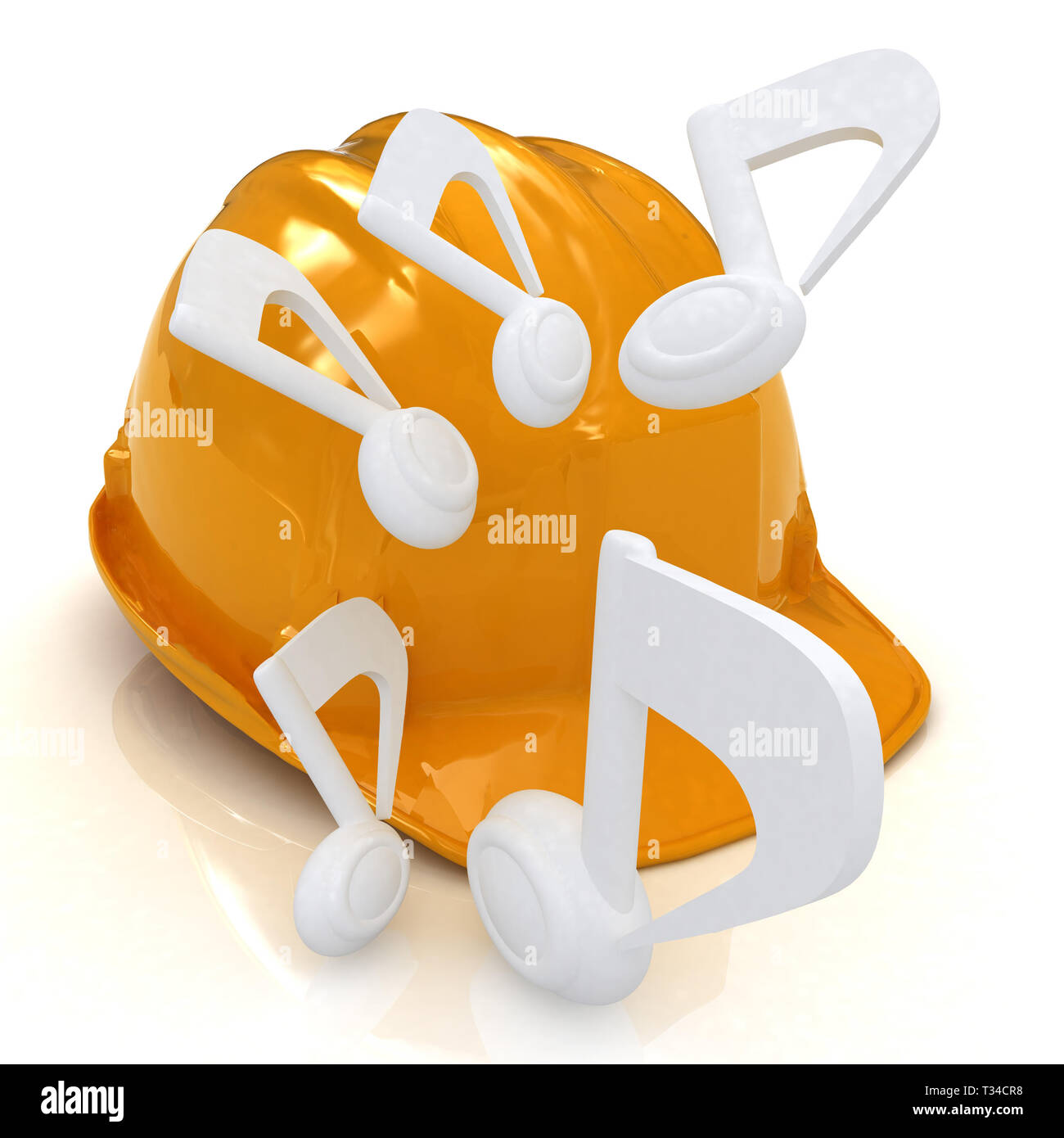 Stylized representation of musical notes hi-res stock photography and ...