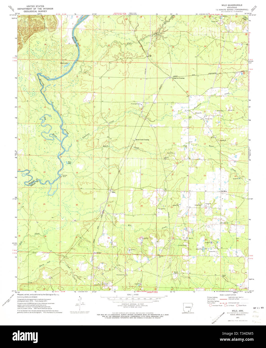 Map of milo hi-res stock photography and images - Alamy