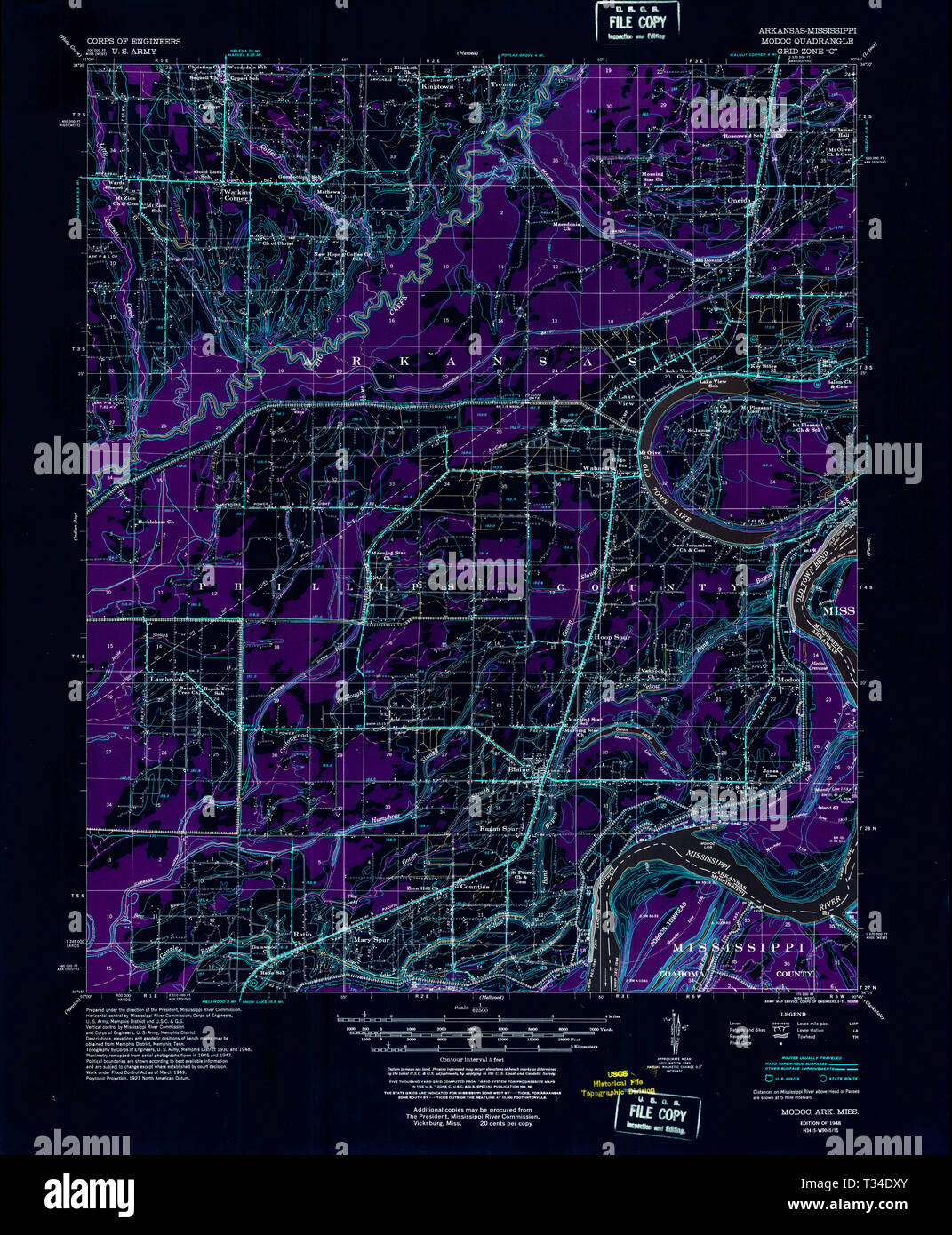 Modoc map hi-res stock photography and images - Alamy