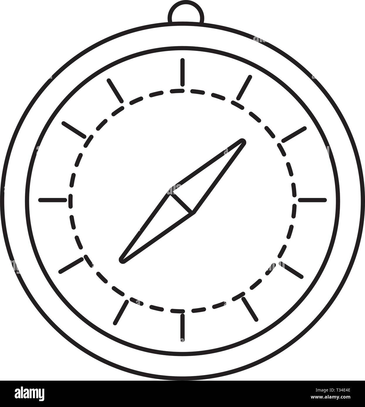 time chronometer cartoon vector illustration graphic design Stock ...