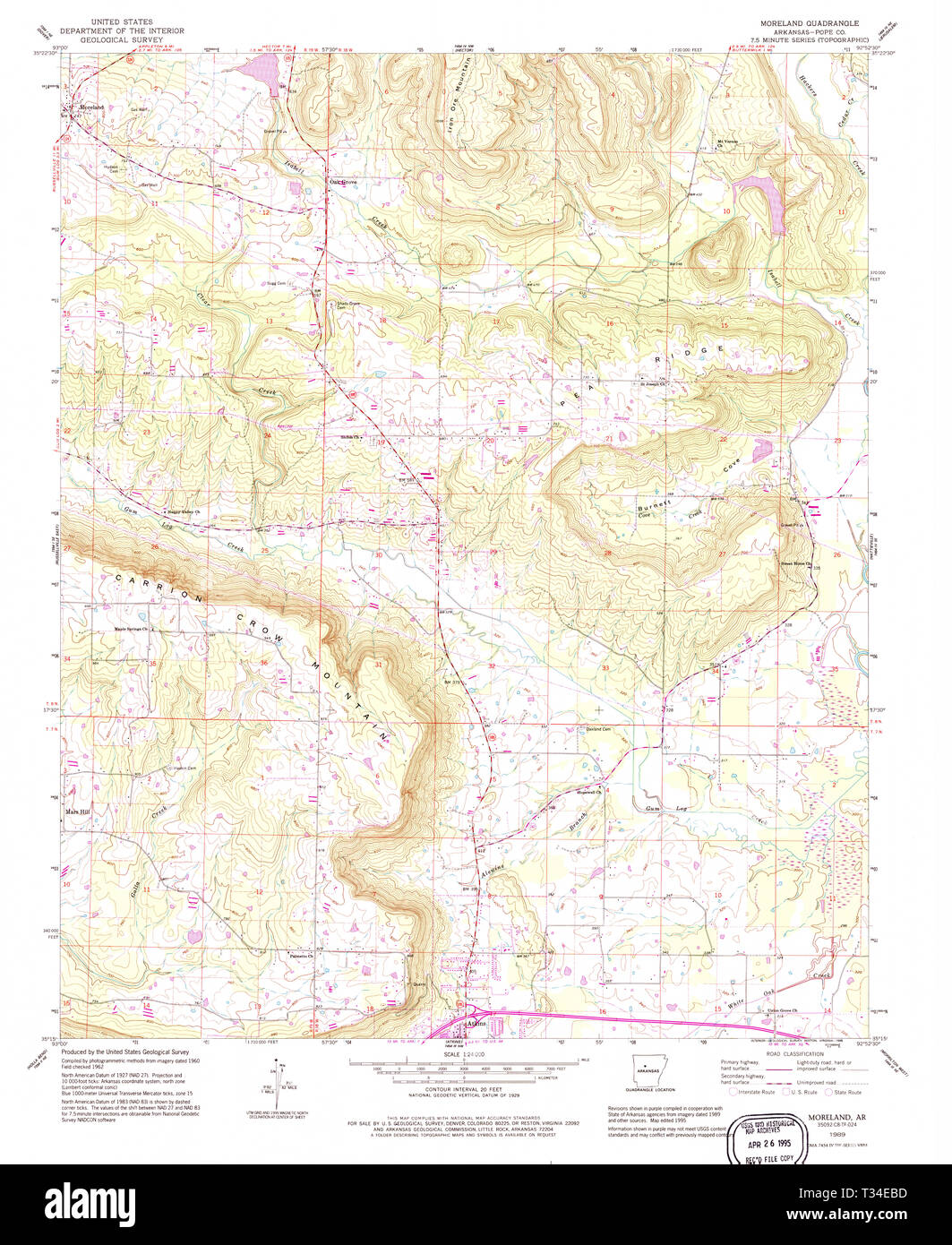 Map of moreland hi-res stock photography and images - Alamy
