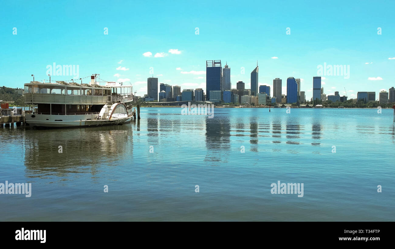 Historic paddle steamer at the jetty hi-res stock photography and ...