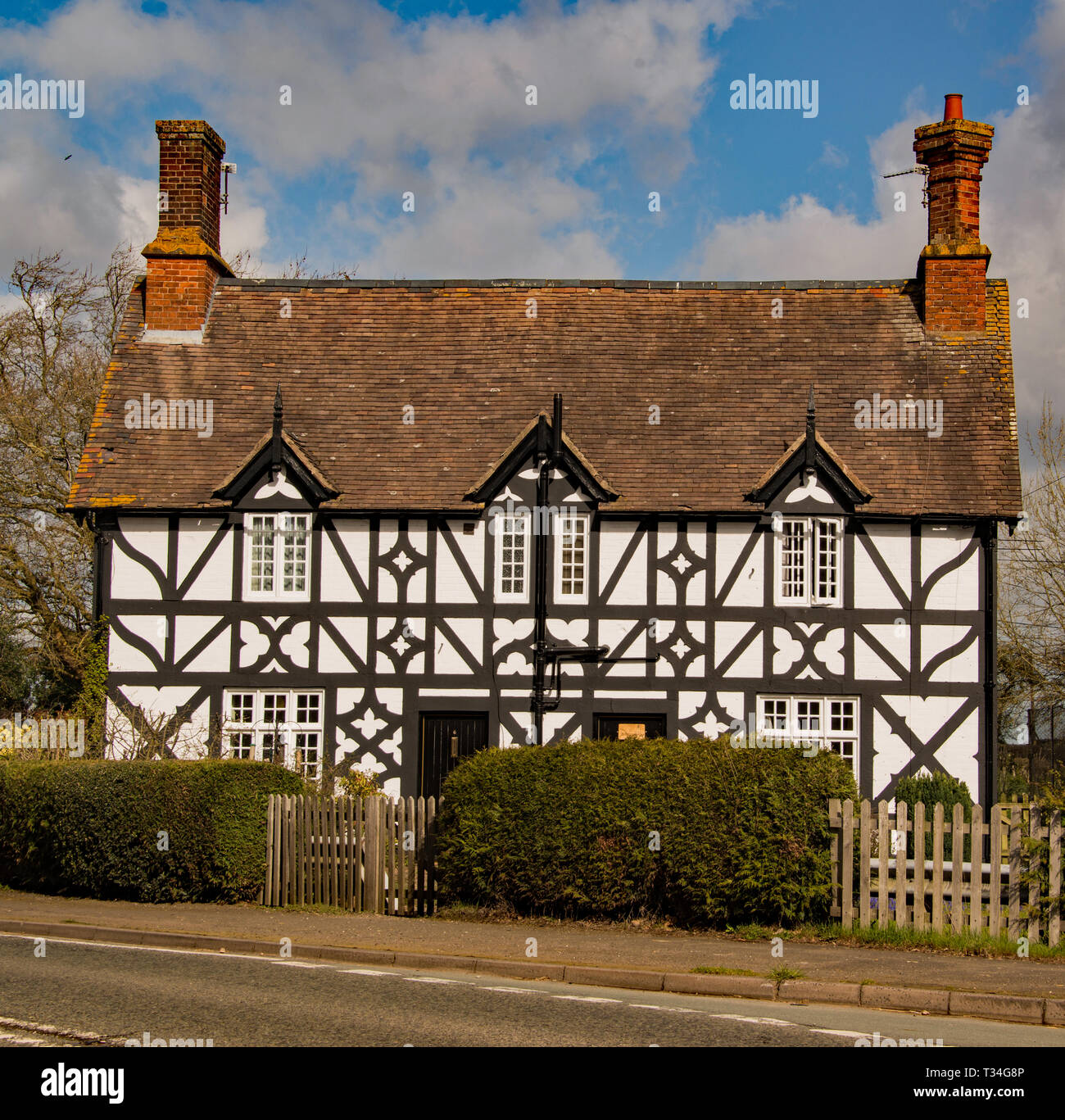 Old timber-framed house Stock Photo - Alamy