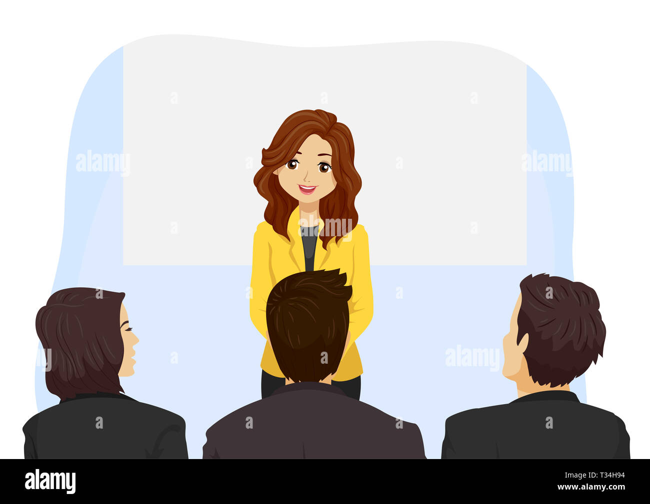 Panel Interview Clipart