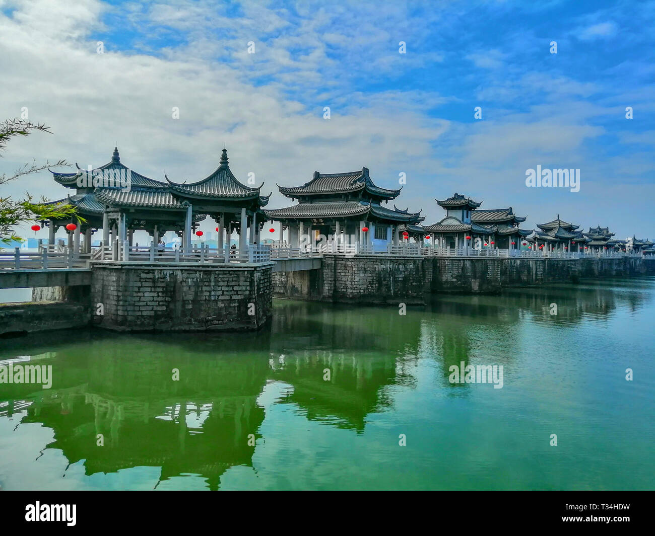 Guangji (Xiangzi) Bridge, east of Chaozhou, Guangdong province, China ...