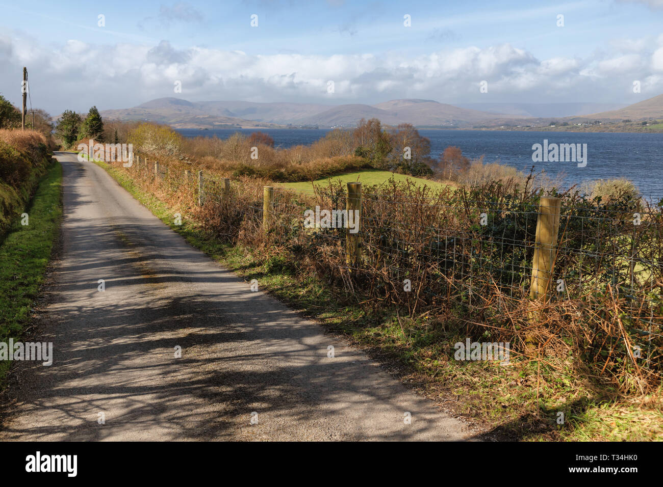 Galway lough corrib road hi-res stock photography and images - Alamy