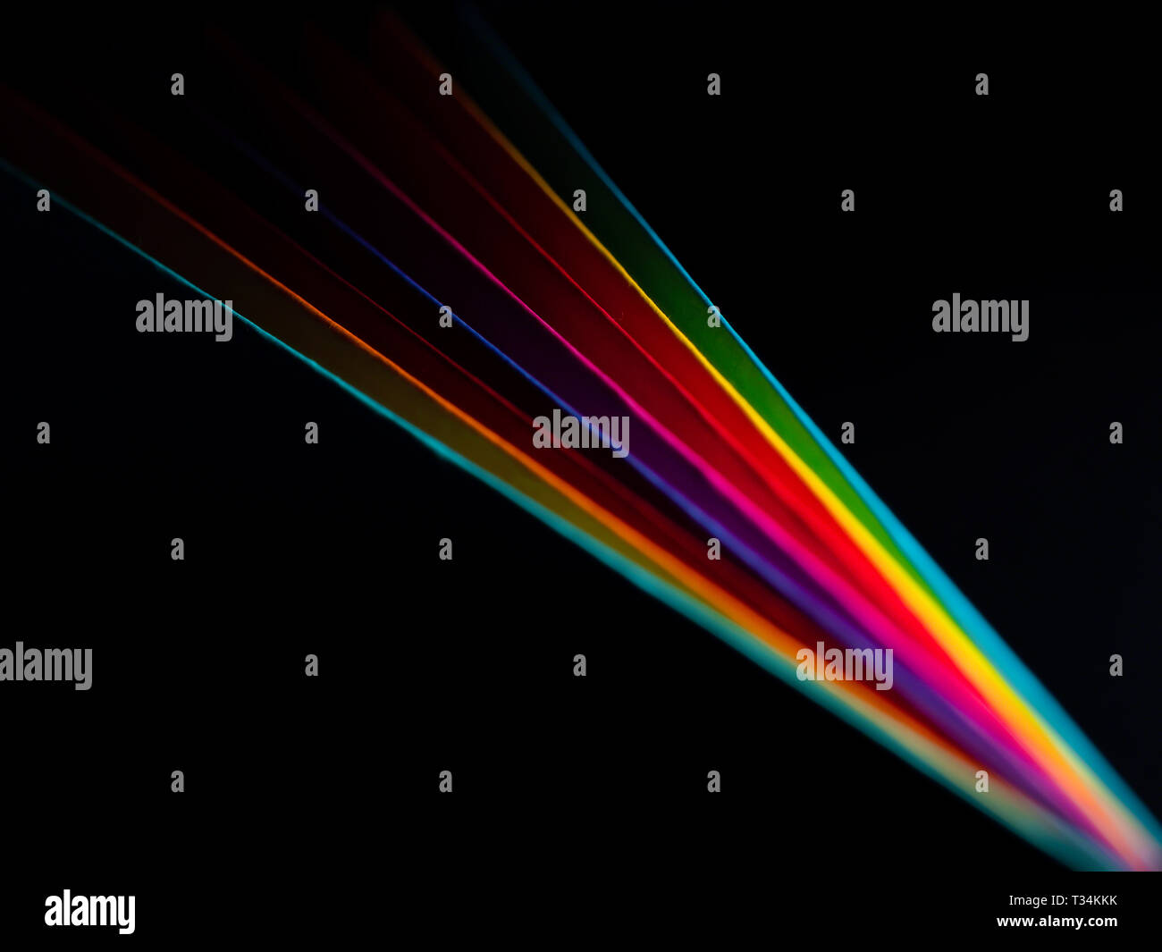 Multi-colored pieces of card Stock Photo - Alamy