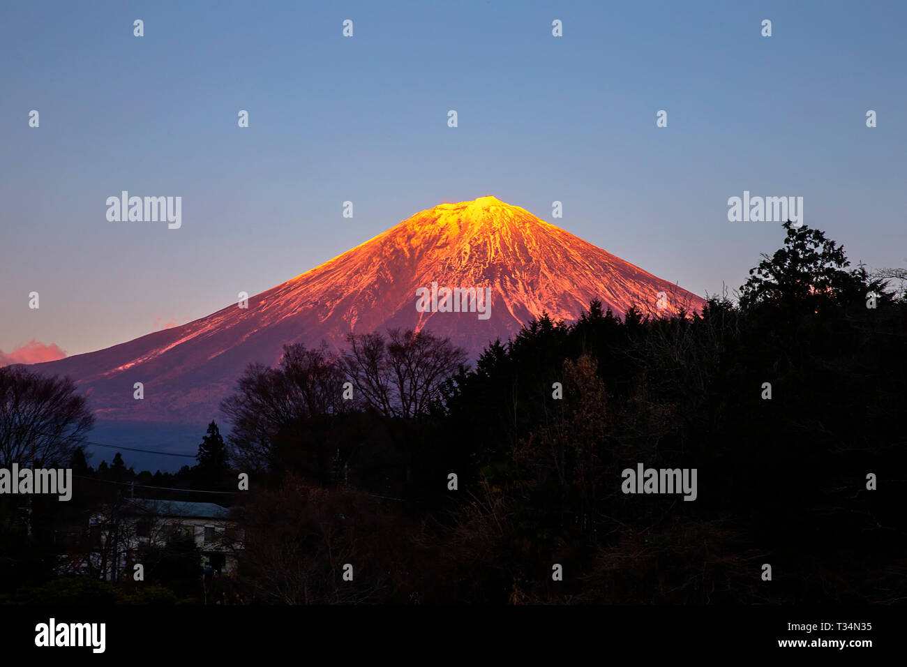 Mount Fuji, Honshu, Japan Stock Photo - Alamy
