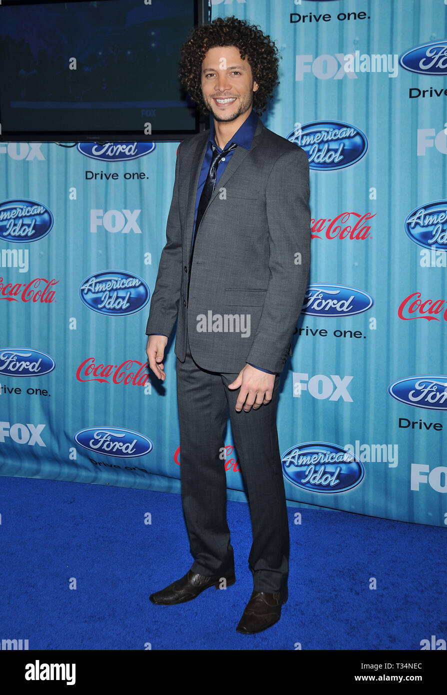 Justin Guarini - American Idol Top 12 Party at the AREA club in Los ...