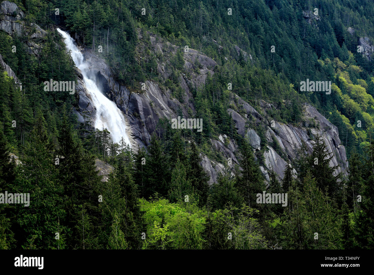 Waterfall, Squamish, British Columbia, Canada Stock Photo - Alamy