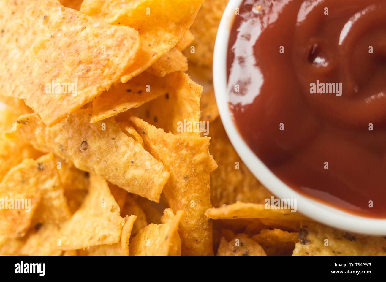 Mexican nachos chips hi-res stock photography and images - Alamy