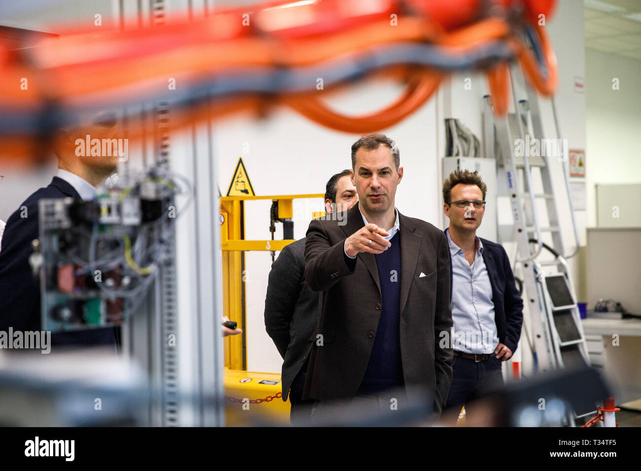 Berlin, Germany. 27th Mar, 2019. Siemens board member Cedrik Neike ...