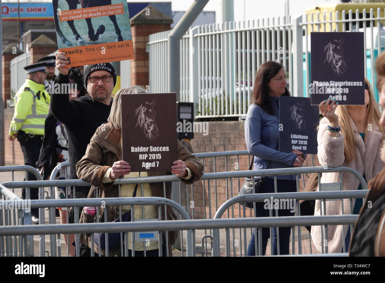 Grand national protest hi-res stock photography and images - Alamy