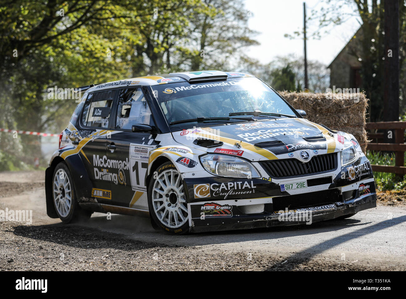 Strabane, Northern Ireland. 6th Apr, 2019. McGrady Insurance Northern ...