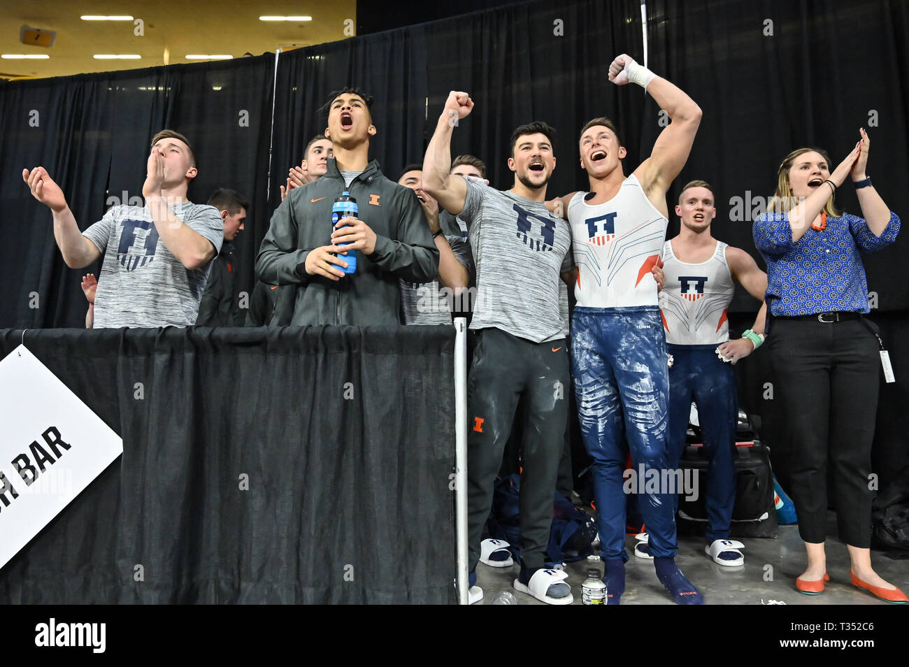 Iowa City, Iowa, USA. 5th Apr, 2019. The team from the University of ...