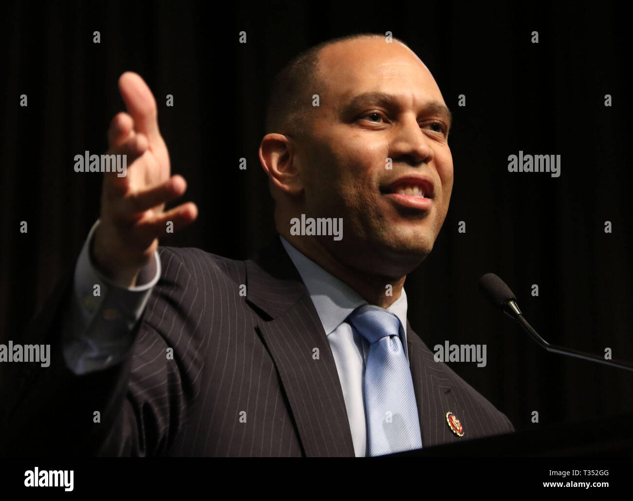 New York City, New York, USA. 5th Apr, 2019. Democratic Caucus Chairman ...