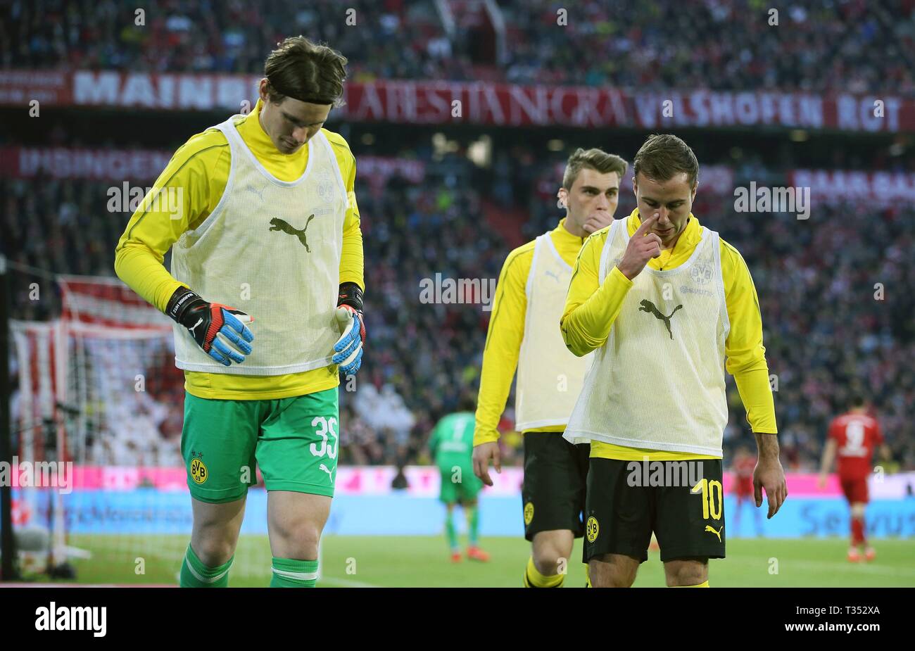 Munchen Munich, Deutschland. 06th Apr, 2019. firo: 06.04.2019 Football ...