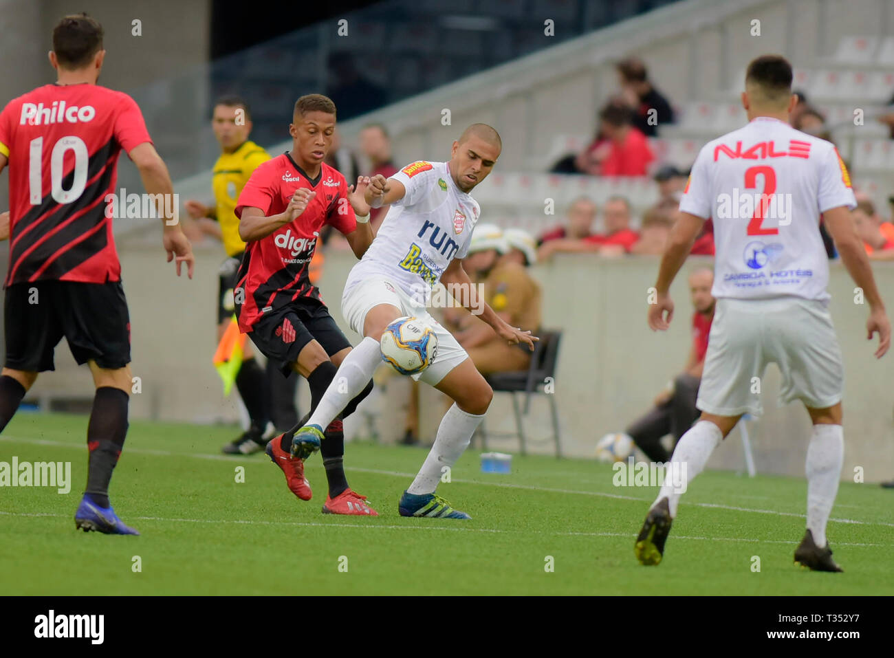 Curitiba, Brazil. 06th Apr, 2019. final of the Dirceu Kruger Cup ...