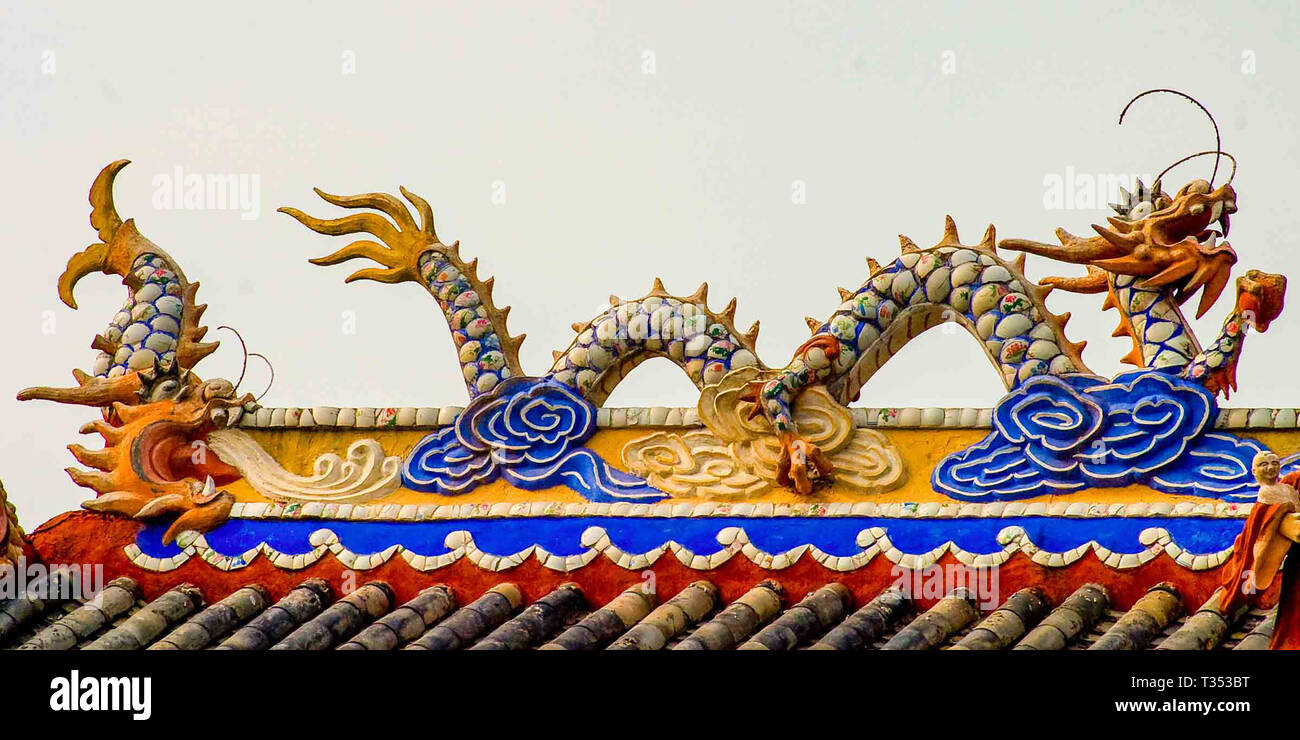 Fengdu County, Chongqing municipality, China. 22nd Oct, 2006. Dragon ...