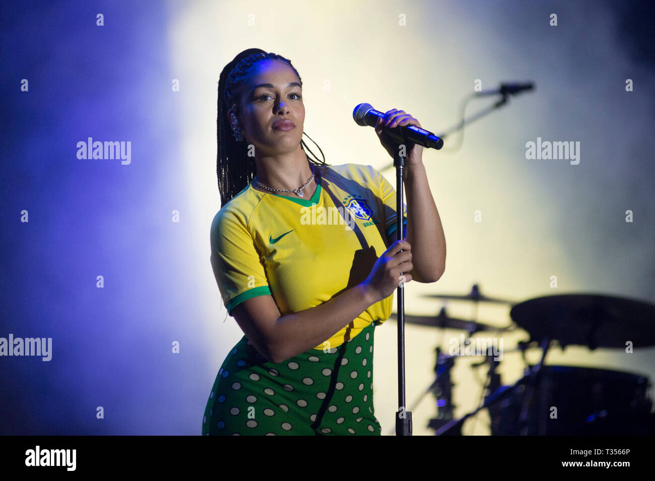 Sao Paulo Brazil 06th Apr 2019 Jorja Smith Performs At The