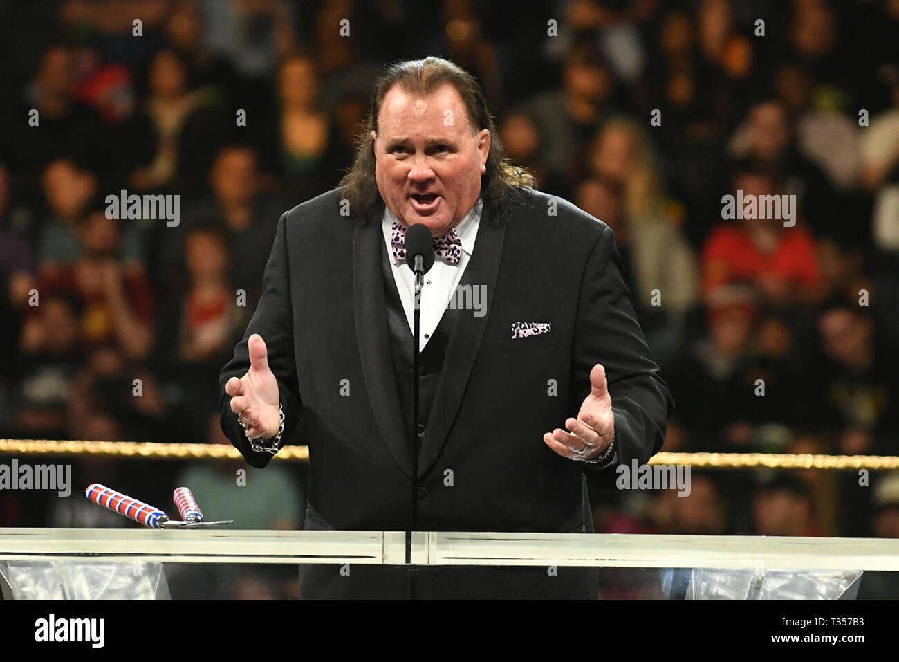 New York, USA. 6th Apr, 2019. Brutus 'The Barber' Beefcake at the 2019 ...