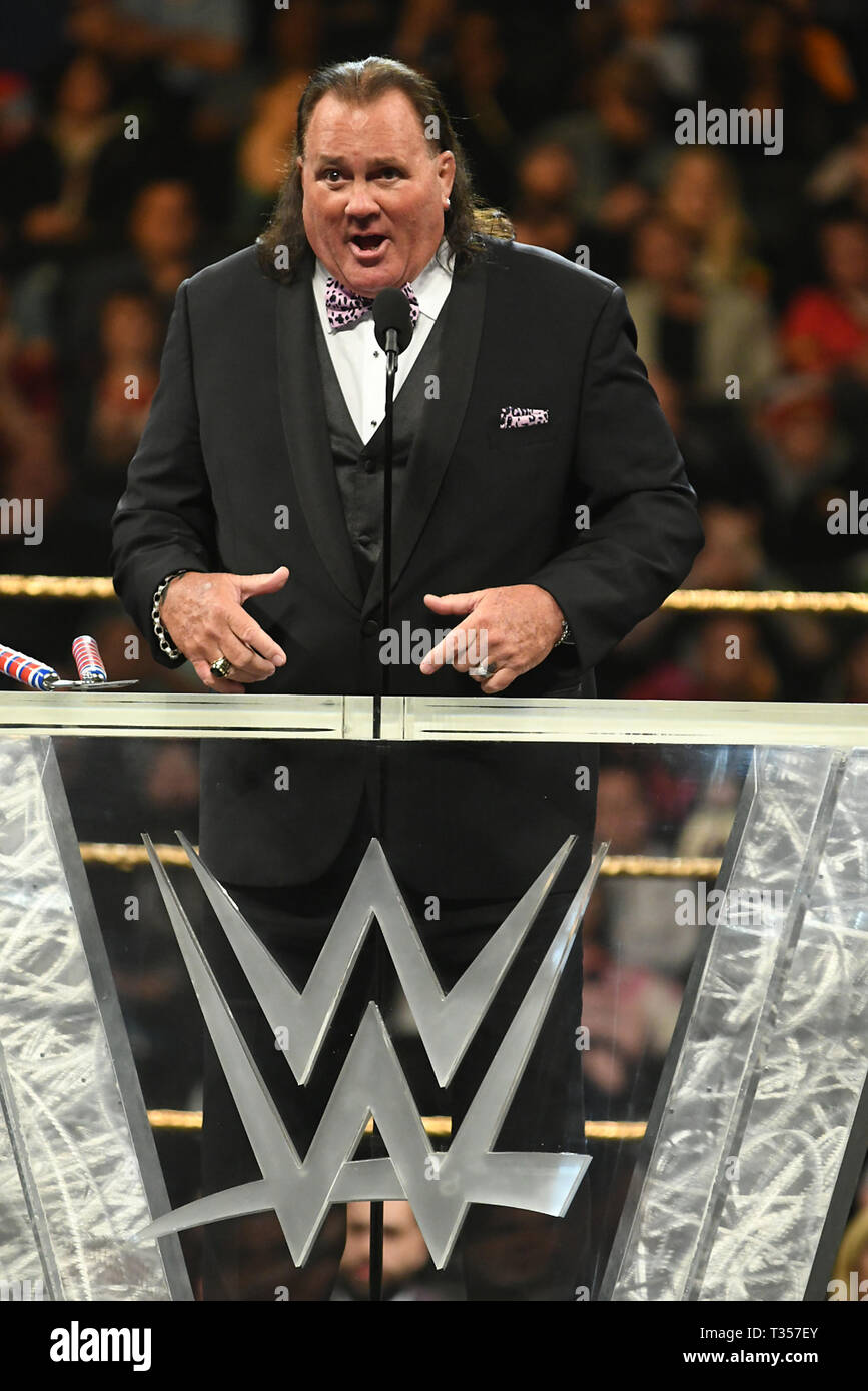 New York, USA. 6th Apr, 2019. Brutus 'The Barber' Beefcake at the 2019 ...