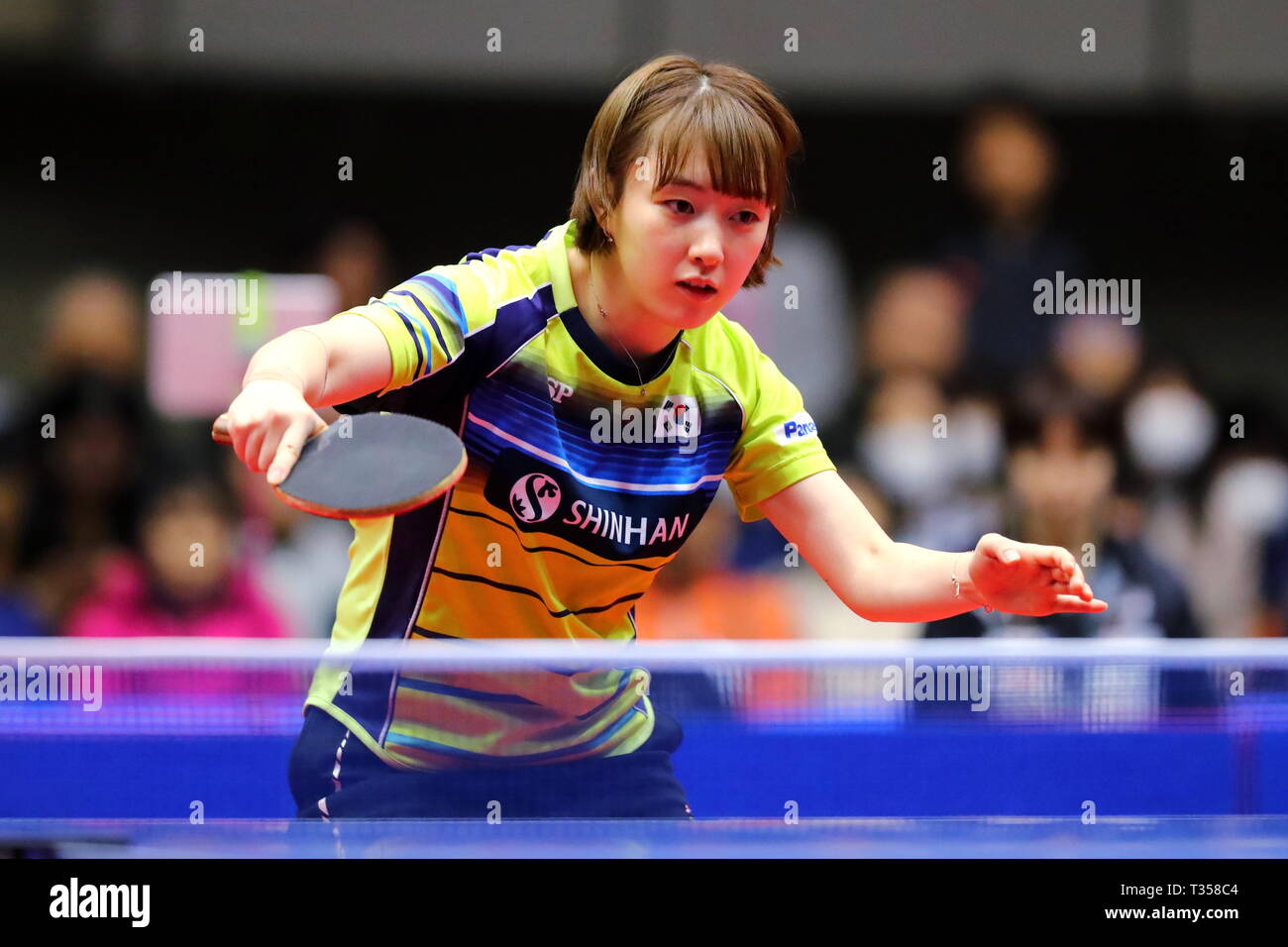 Suh Hyowon (KOR), APRIL 5, 2019 - Table Tennis : 32nd LION ITTF-ATTU ...
