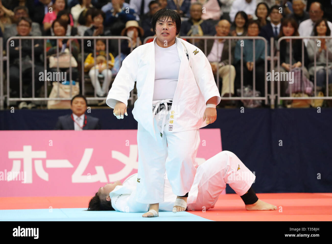 Fukuoka, Japan. 6th Apr, 2019. Akira Sone Judo : All Japan Selected ...