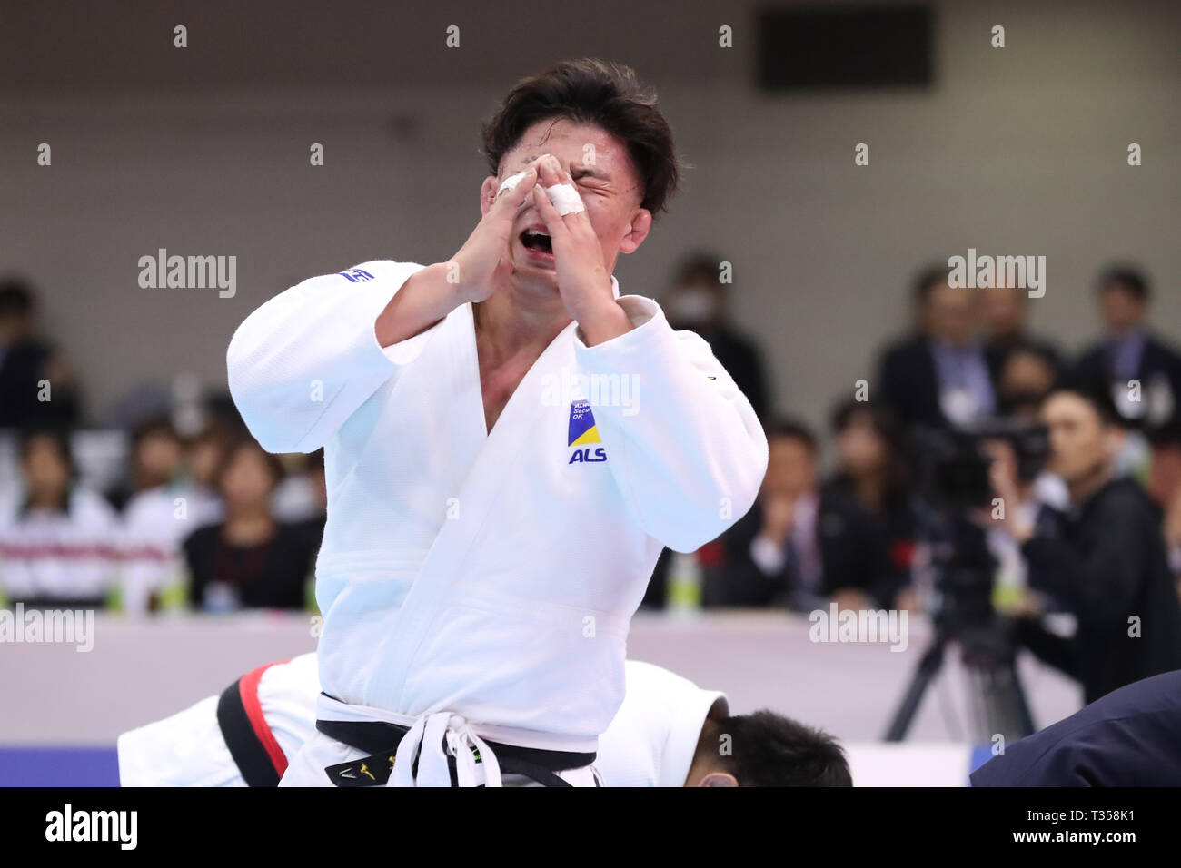 Fukuoka, Japan. 6th Apr, 2019. ? Shouichirou Mukai Judo : All Japan Selected Judo Championships ...