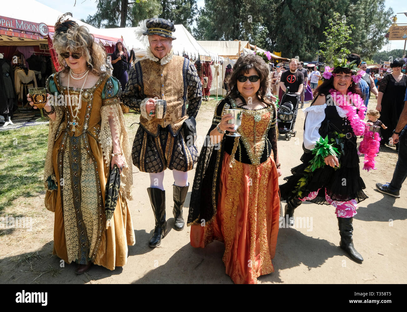 The original renaissance pleasure faire hi-res stock photography and images - Alamy