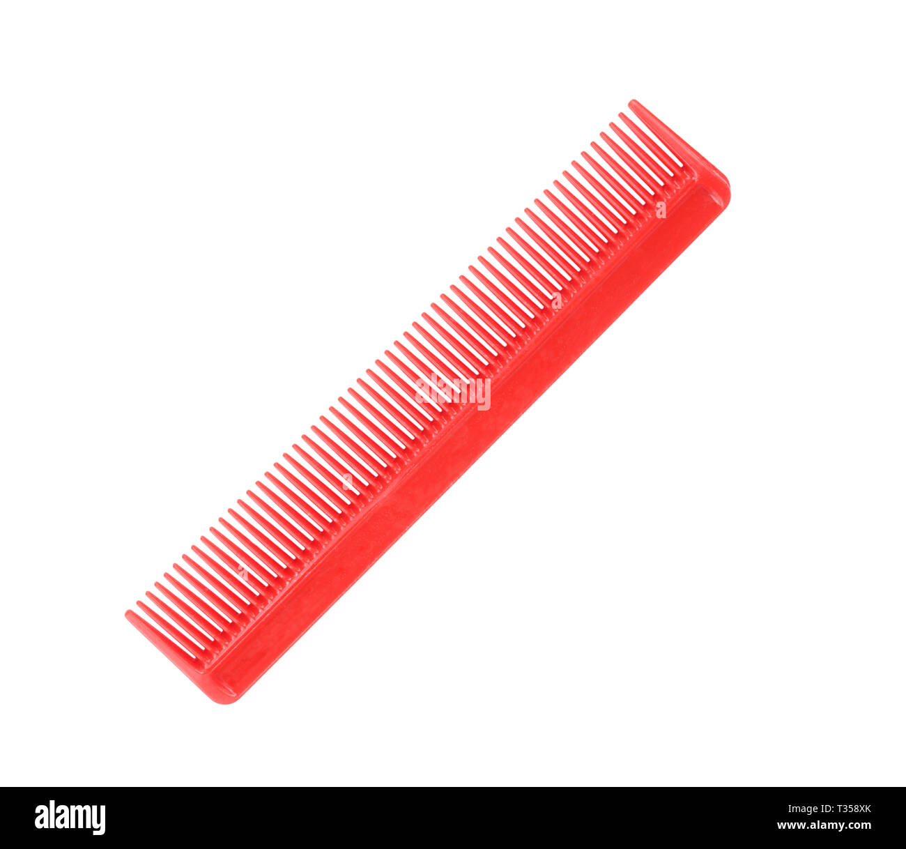 Red Comb Isolated Stock Photo - Alamy