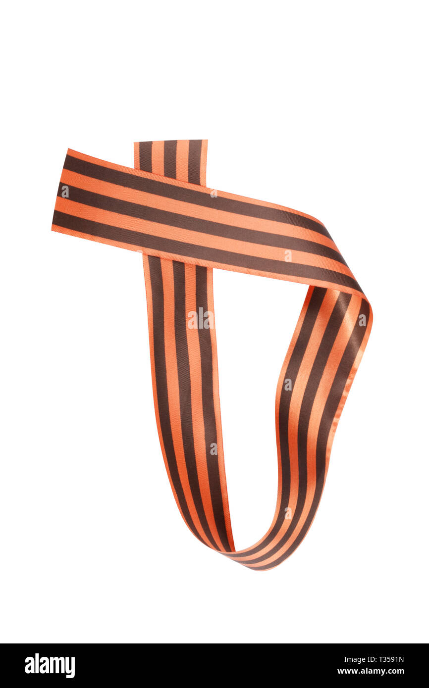 George Ribbon Isolated Stock Photo - Alamy