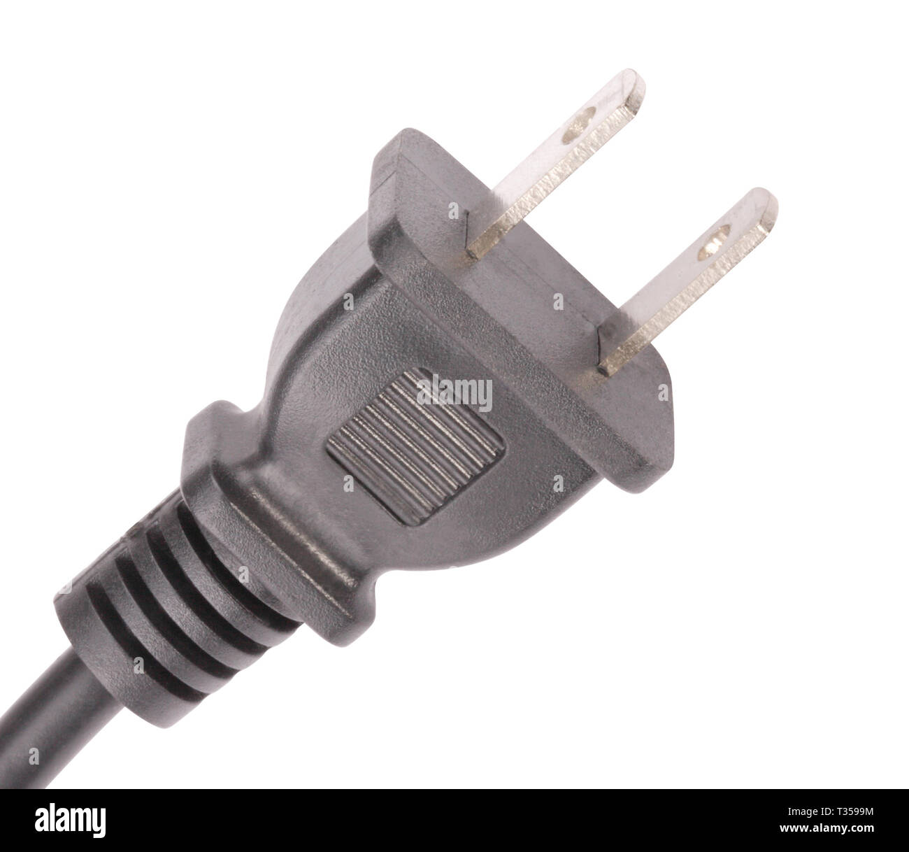 American Outlet Plug with Cord Isolated Stock Photo - Alamy