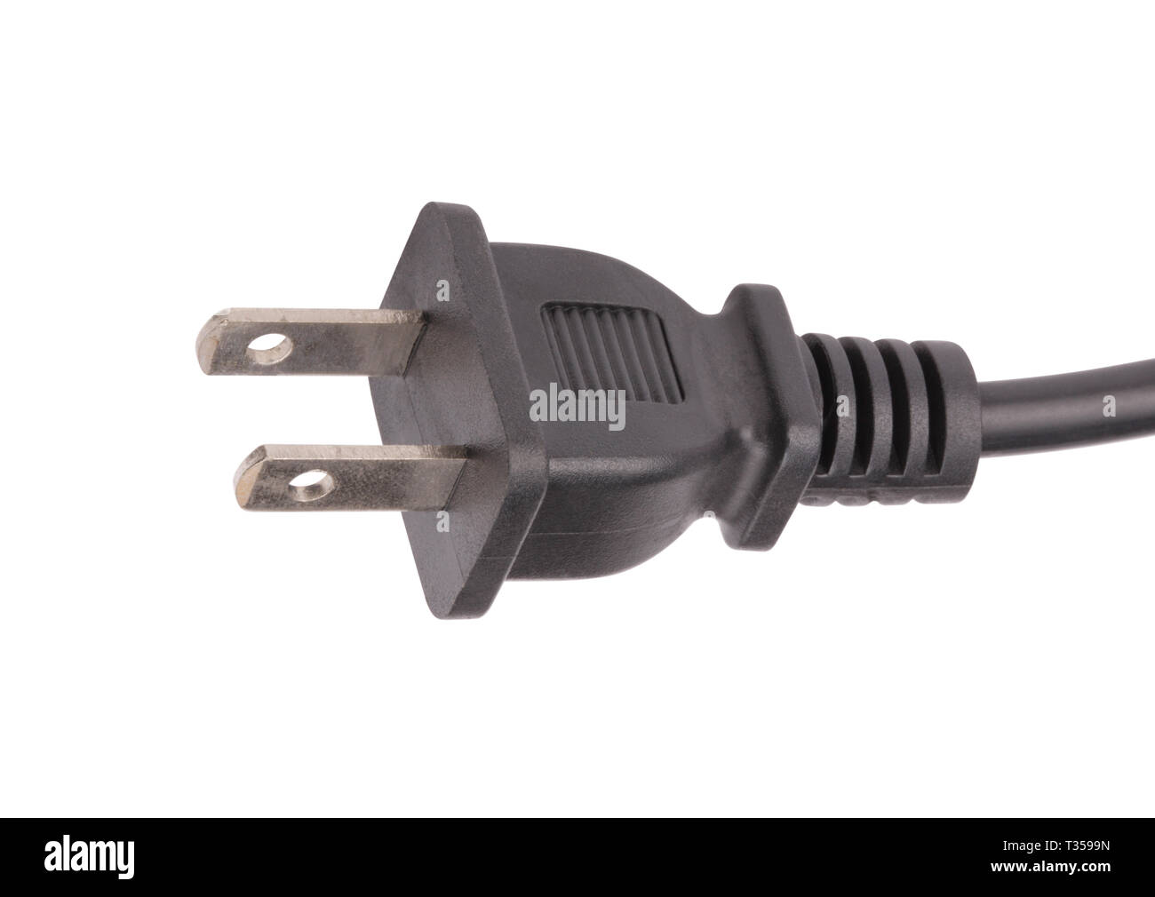 American Outlet Plug with Cord Isolated Stock Photo - Alamy