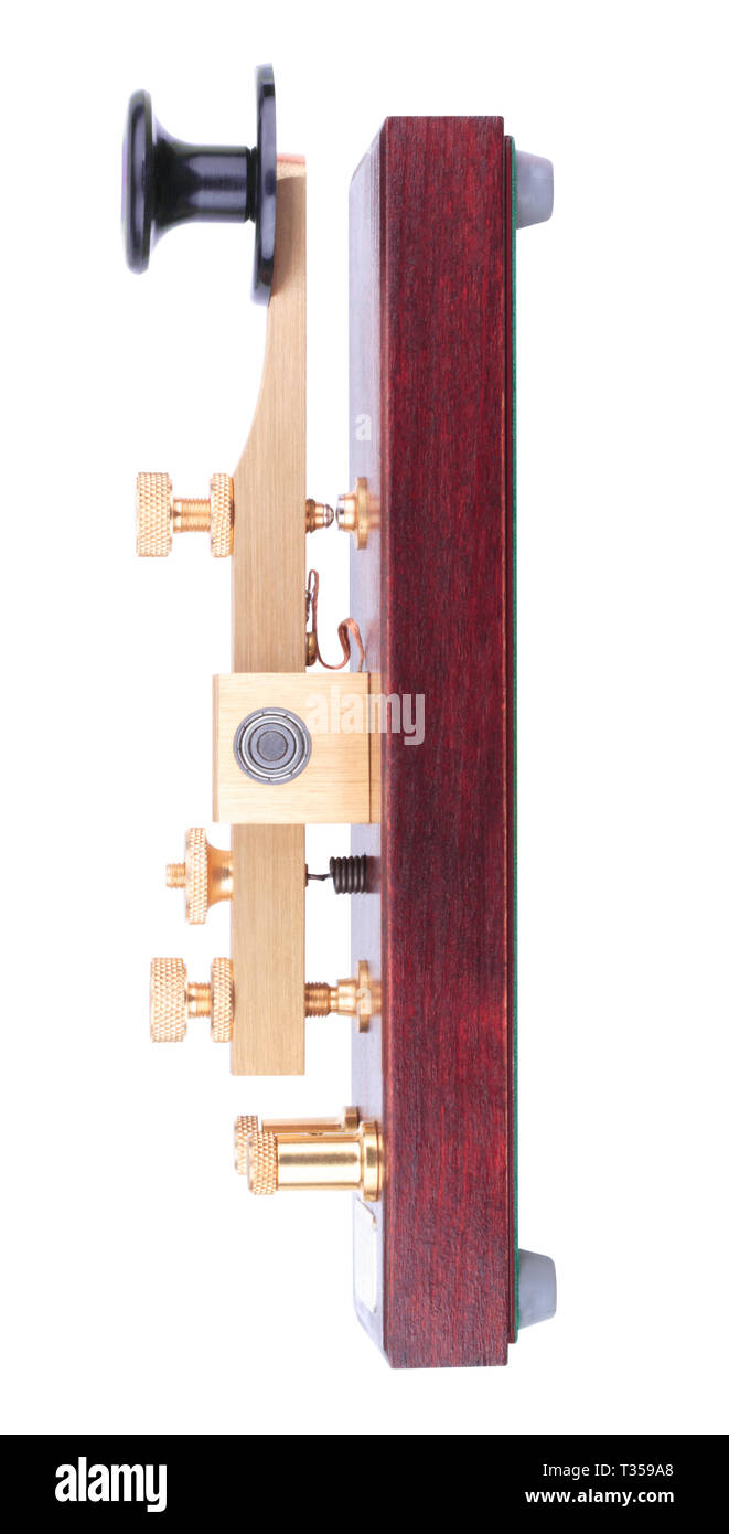 Morse Key Isolated Stock Photo - Alamy