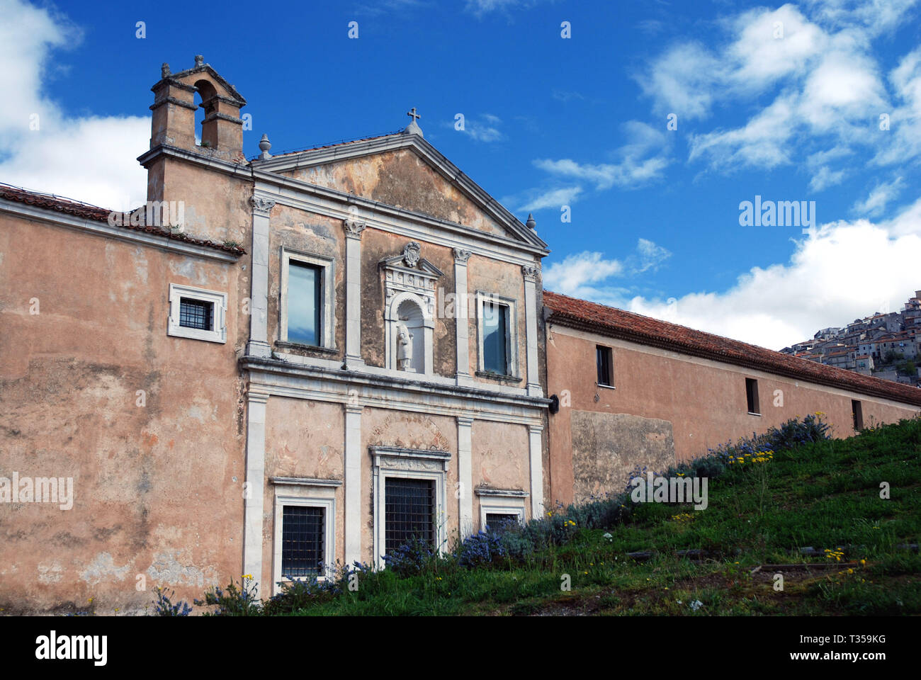view and details of external facade and walls of saint lawrence ...