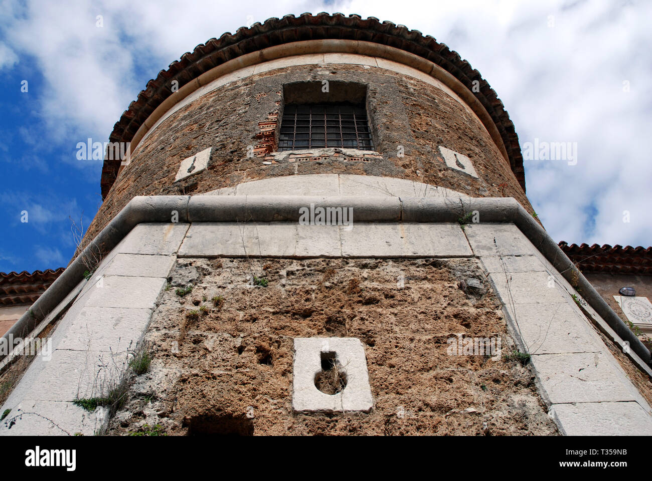 the garrison tower on the outer walls of saint lawrence charterhouse ...