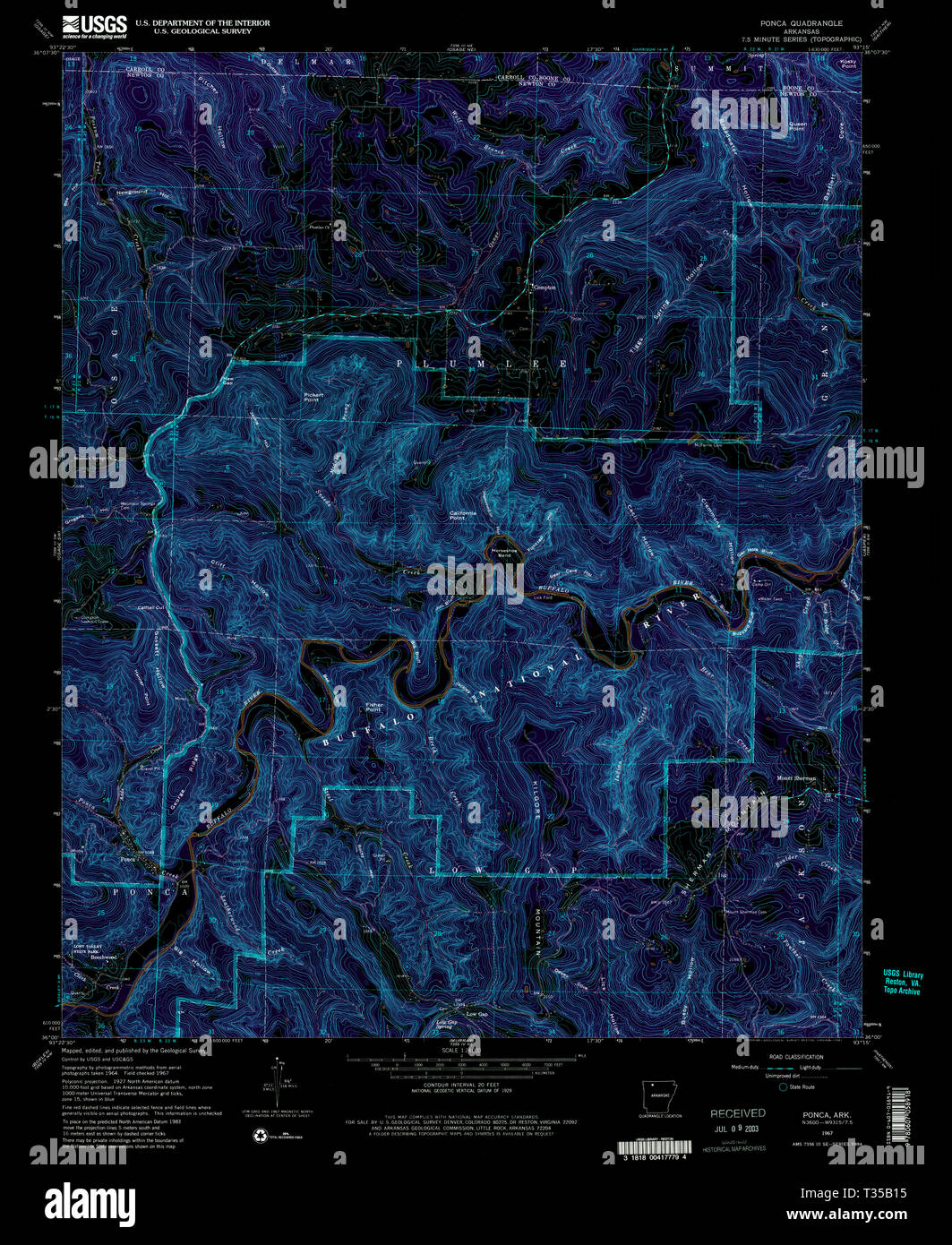 Map of ponca hi-res stock photography and images - Alamy