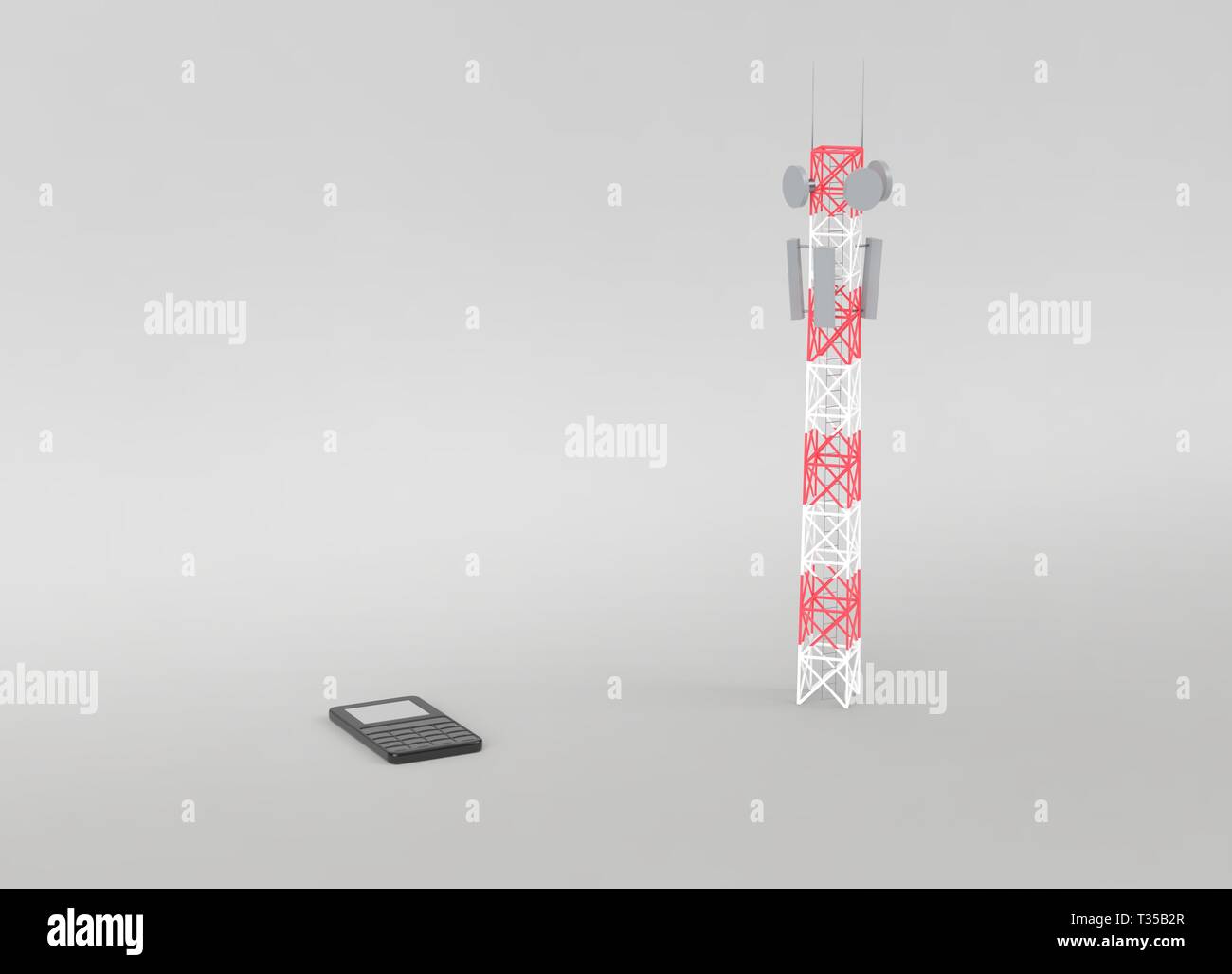 Transmission cellular towers and mobile phone communications antennas ...
