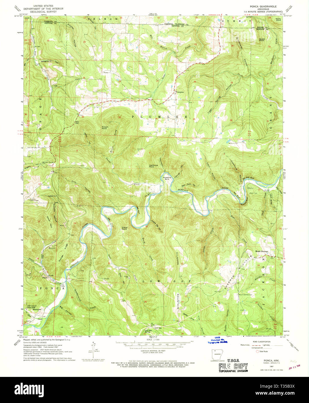 Map of ponca hi-res stock photography and images - Alamy