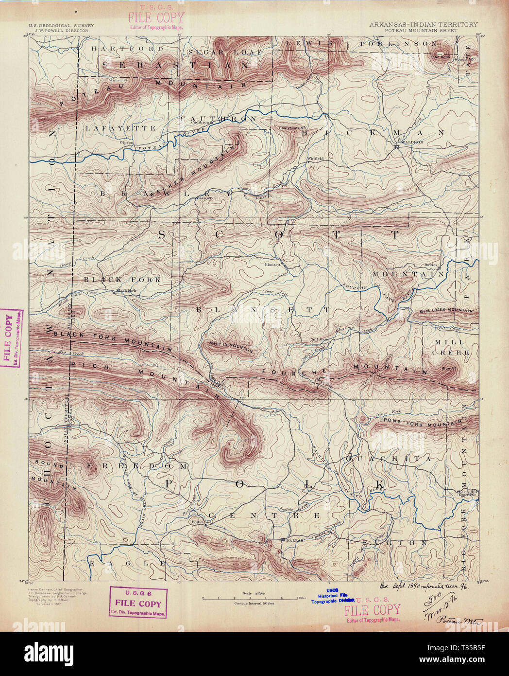 Poteau Mountain High Resolution Stock Photography and Images - Alamy